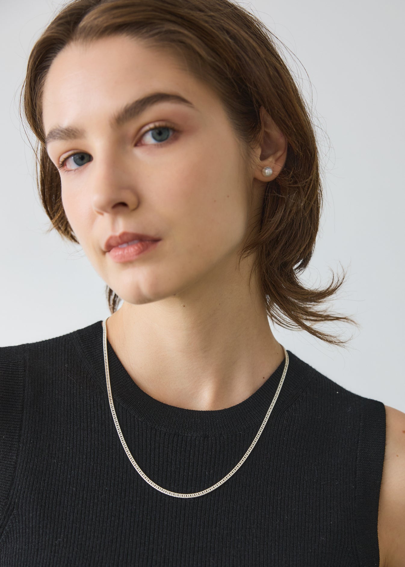 【Oblada】SILVER CHAIN NECKLACE – CINCH inc