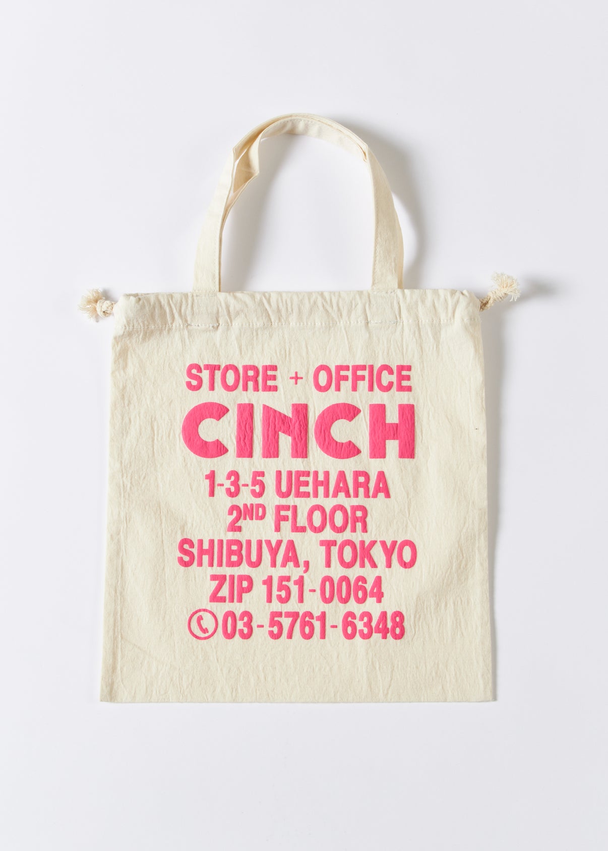 【CINCH】巾着BAG – CINCH inc
